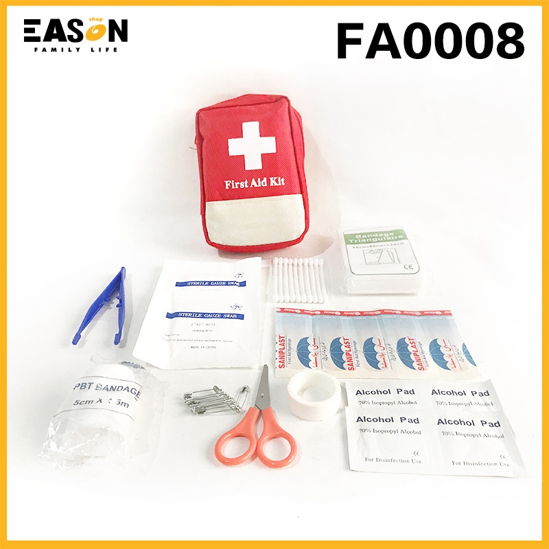 Eason First Aid Kit Set Medical Pouch Family Emergency Kit Woundplast ...