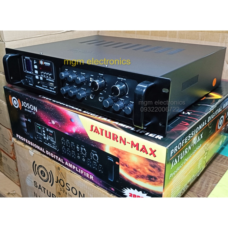 ORIGINAL JOSON SATURN MAX PROFESSIONAL AMPLIFIER 2000W PMPO | Shopee ...