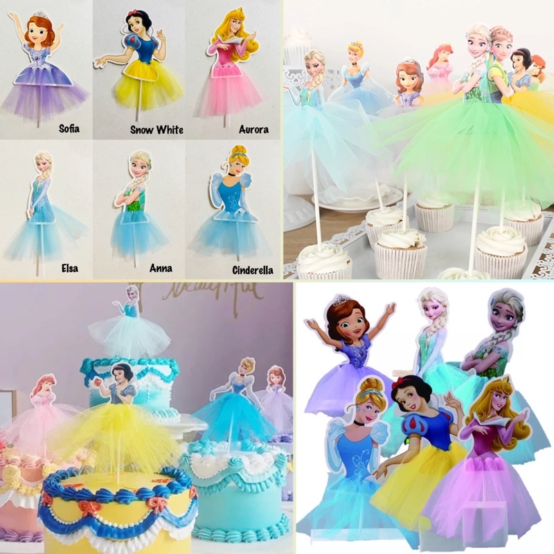 Disney Princess Cake Topper | Shopee Philippines