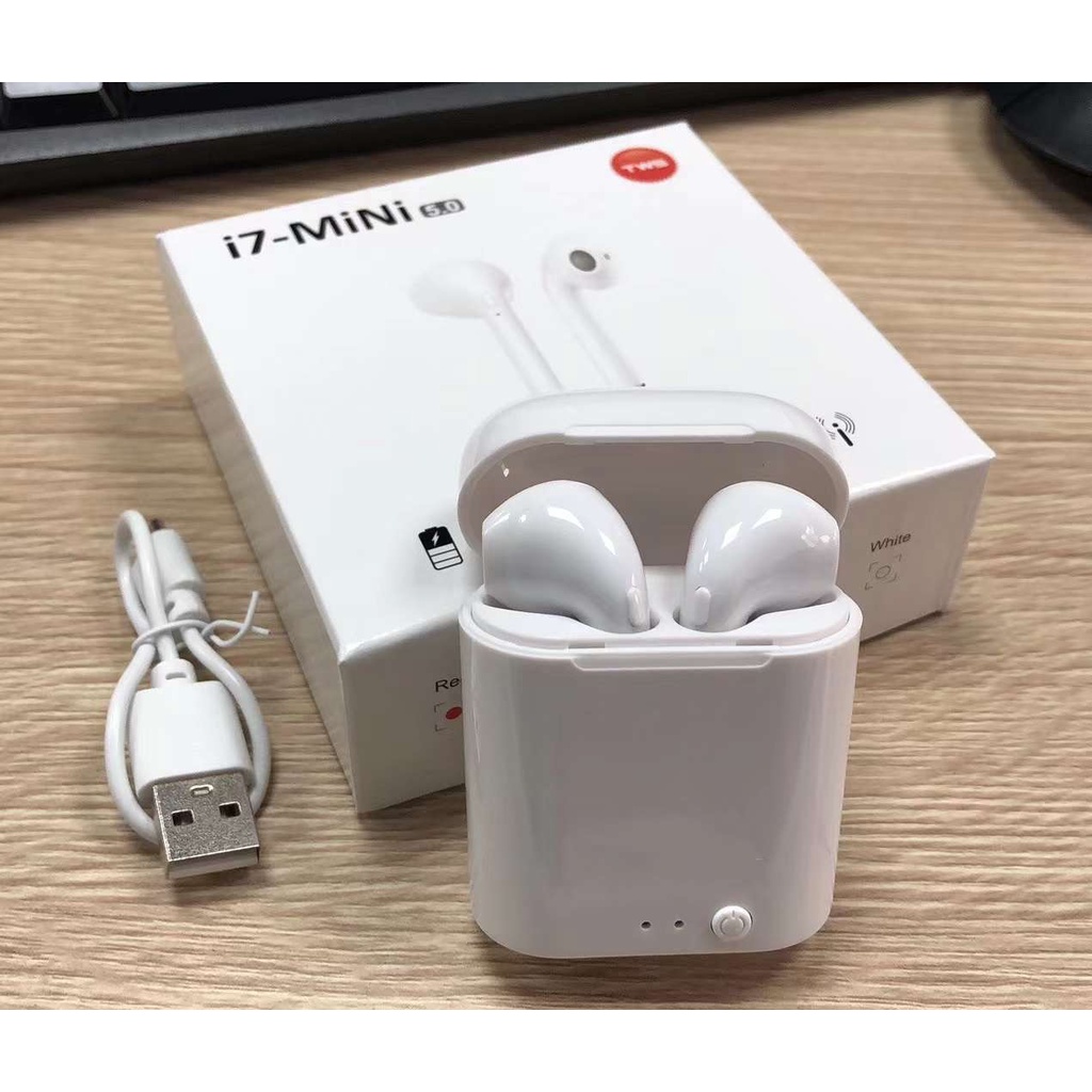 i7S TWS Wireless Earbuds Bluetooth V4.2 Stereo Earphone Mini | Shopee Philippines
