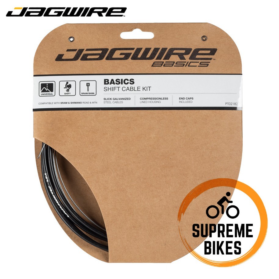 Jagwire Basics Shift Cable Kit for Road / MTB / SRAM / Shimano | Shopee ...