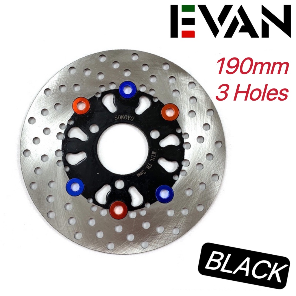Front Disc Brake 190mm 3 Holes for Mio i125/Mio Soul i125/M3 | Shopee ...