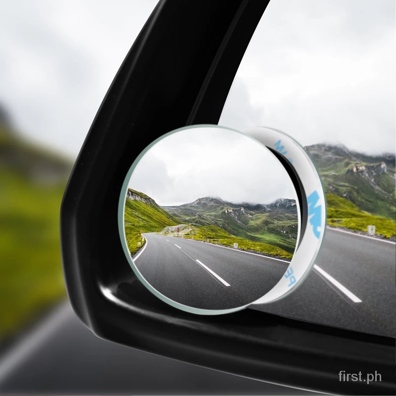 Car 360 Wide Angle Round Convex Mirror Car Vehicle Side Blindspot Blind ...