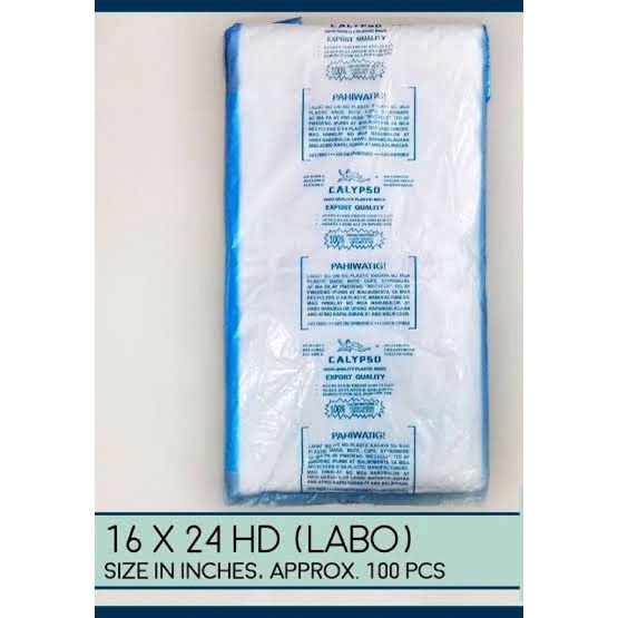 100pcs calypso 16x24 plastic labo | Shopee Philippines