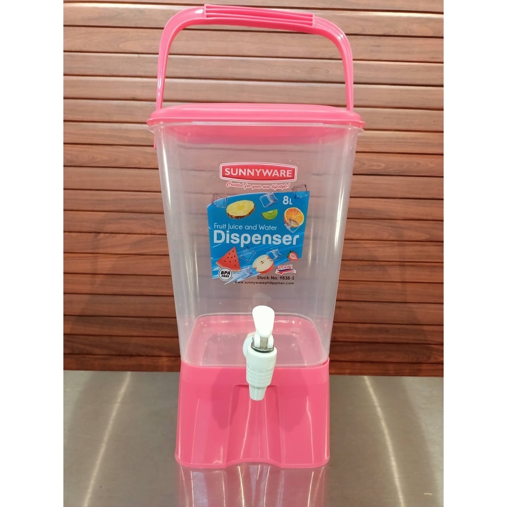 2 Gallon Water Dispenser w/ Faucet 9838-S / fruit juice and Water ...