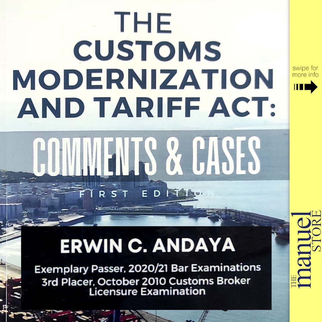 Andaya (2025) - CMTA Comments & Cases - The Customs Modernization and ...
