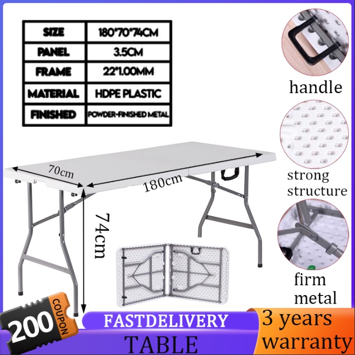 Shop table folding plastic for Sale on Shopee Philippines