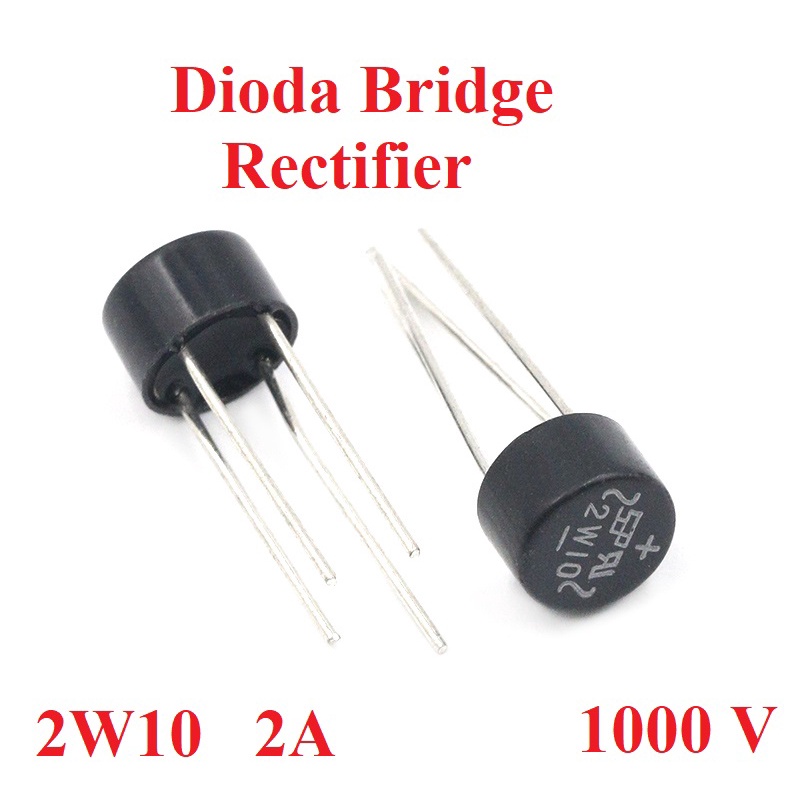 Bridge rectifier Diodes bridge rectifier Circuit 4 Diodes 2W10 2A 1000V ...