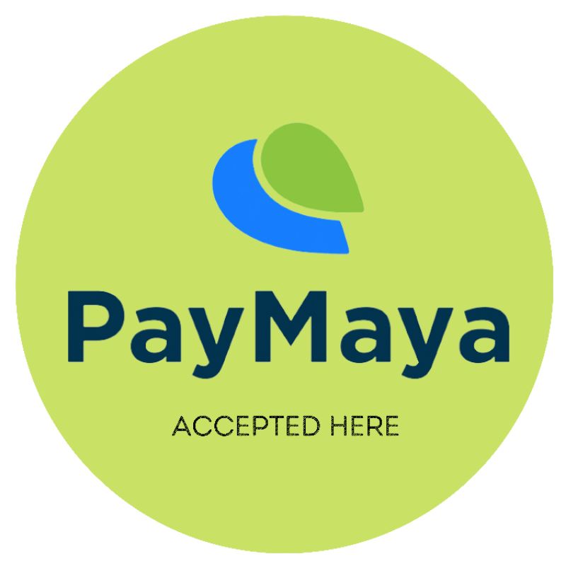 Paymaya Accepted Here Signage Vinyl Sticker (Laminated with Photo Top) | Shopee Philippines