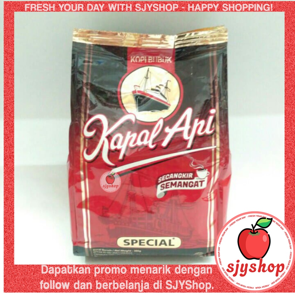 MERAH Kapal Api Special Red Coffee 350g Refill Economical Product ...