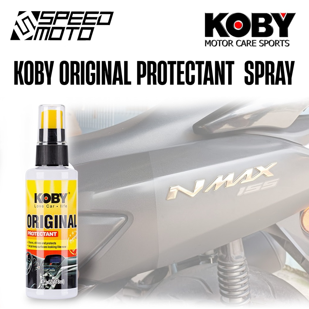KOBY ORIGINAL PROTECTANT SPRAY 118ML SPEEDMOTO | Shopee Philippines