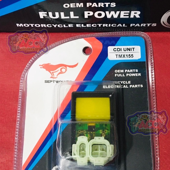 ACC Motorparts CDI Unit for TMX155 / TMX 155 6 Pin - OEM Parts Full ...