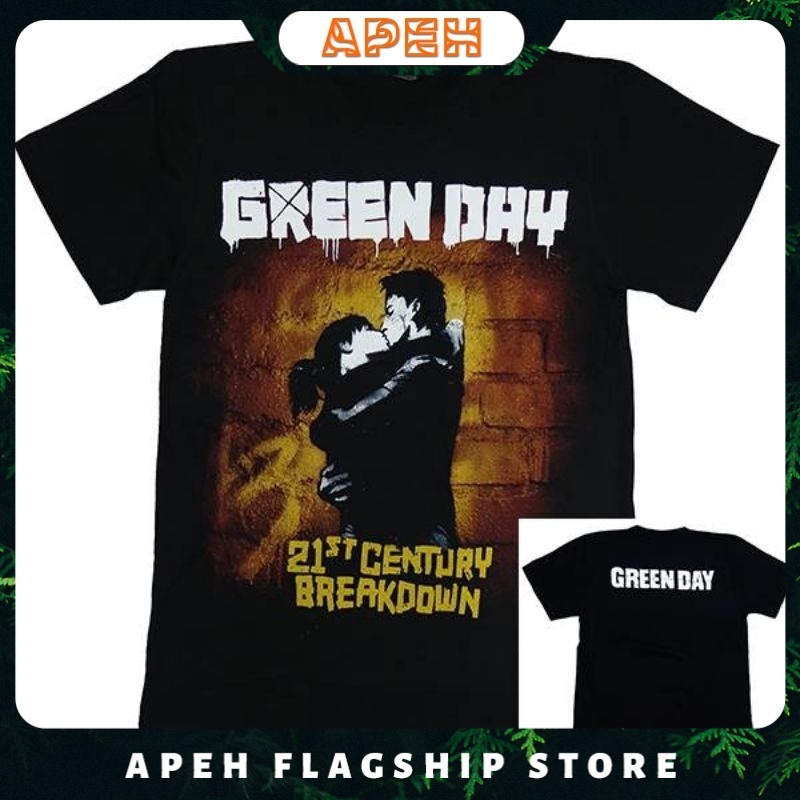 Band Rock Shirts Green Day 21st Century Rock yeah Hot rock brand Black ...