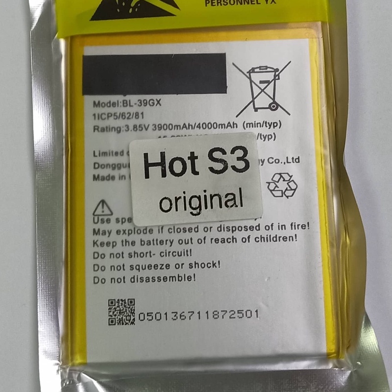 TOP Infinix bl-39GX Hot S3 X573 | Shopee Philippines