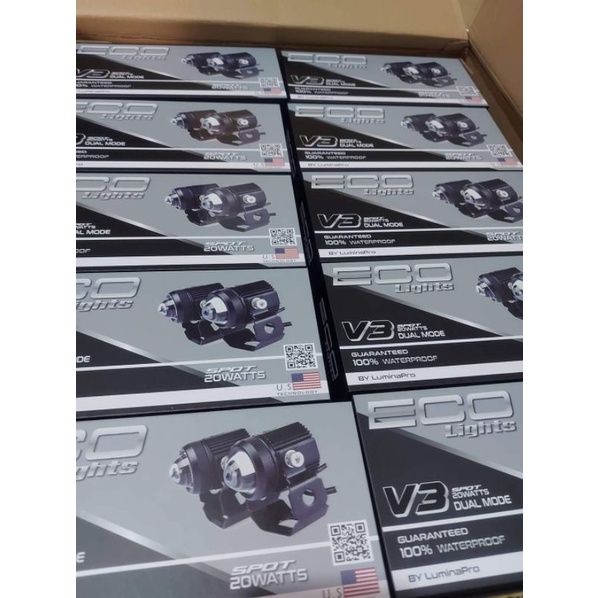 Eco Mini Driving Lights V3 Made By Lumina Pro | Shopee Philippines