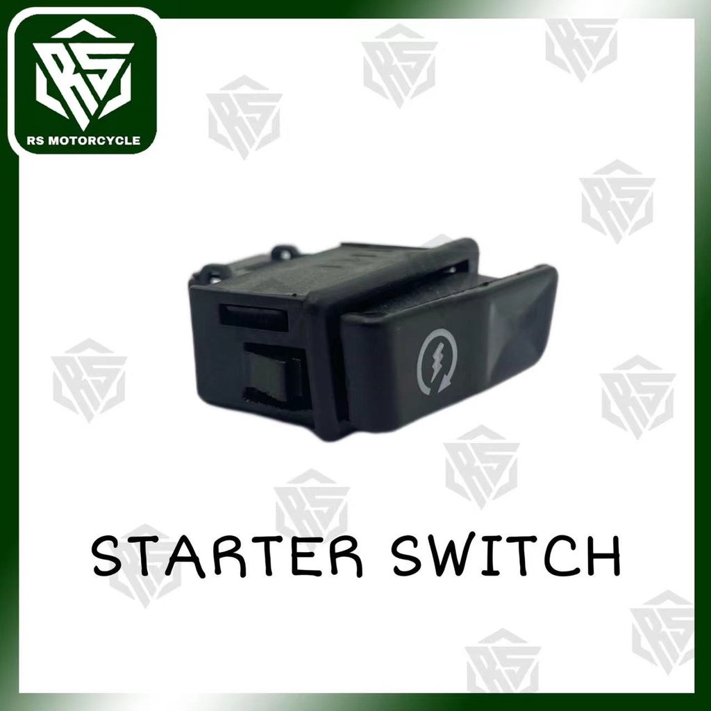 [RIDE SAFE] MOTORCYCLE STARTER SWITCH BLACK BUTTON | Shopee Philippines