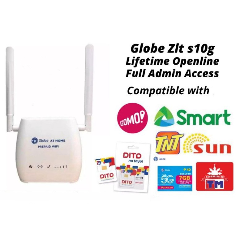OPENLINE! Globe At Home Prepaid WiFi (ZLT S10G) | Shopee Philippines OPENLINE! Globe At Home Prepaid WiFi (ZLT S10G) | Shopee Philippines