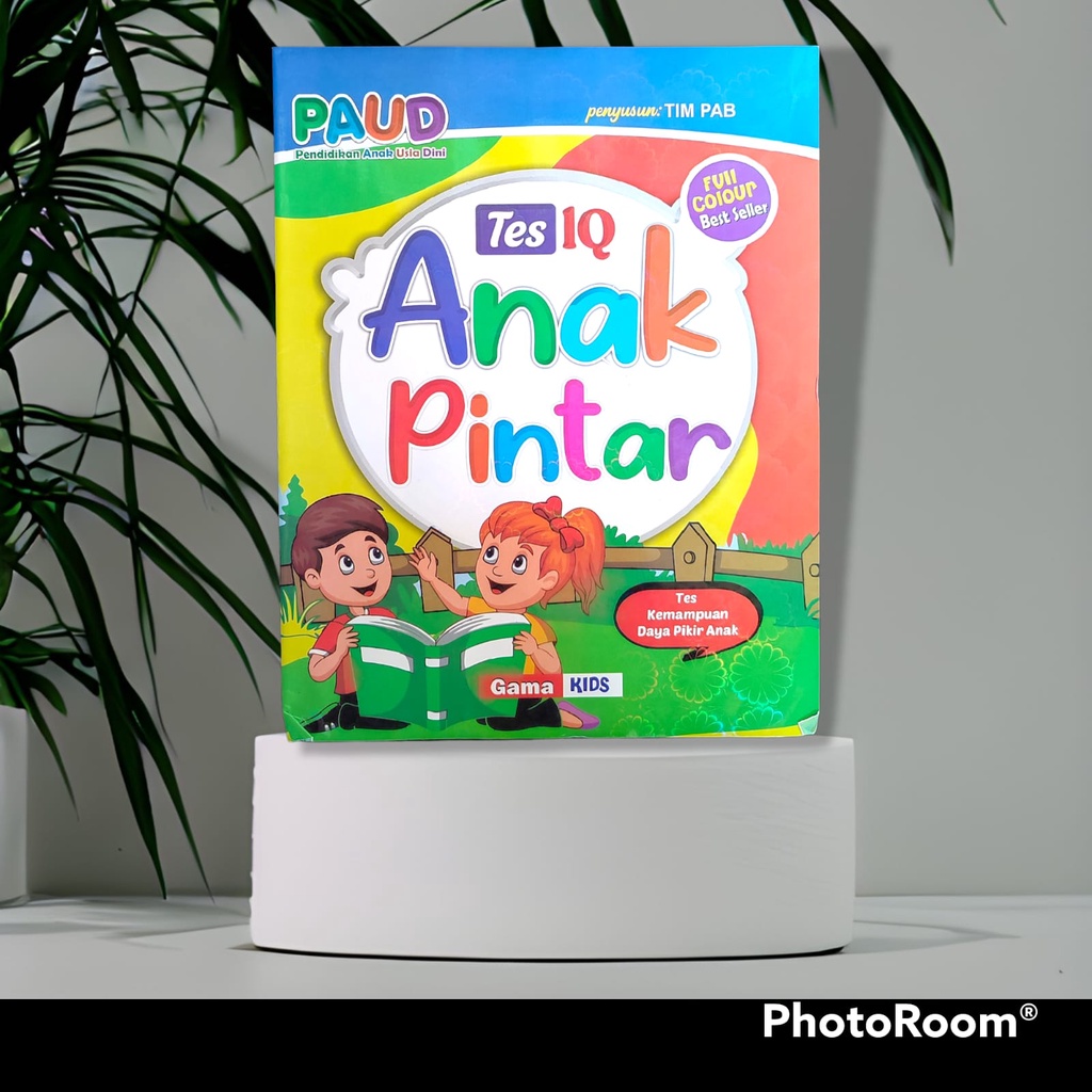 Paud: Smart Children IQ Test - Full Color PAUD Learning Book | Shopee ...