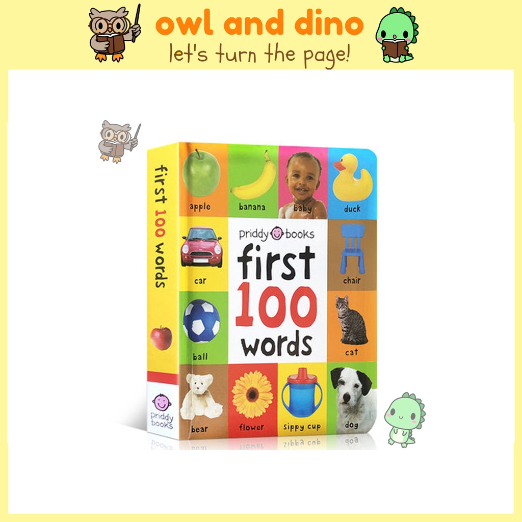 First 100 Words (Padded Board Book) | Shopee Philippines