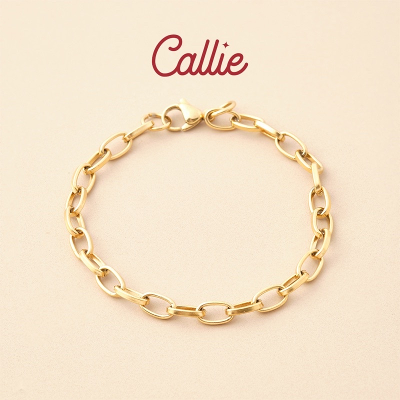 Callie Stainless Steel Brittany Paper Clip Bracelet Shop.Callie ...