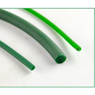 Green Polyurethane Conveyor Belts synchronous belt strip driving motion ...