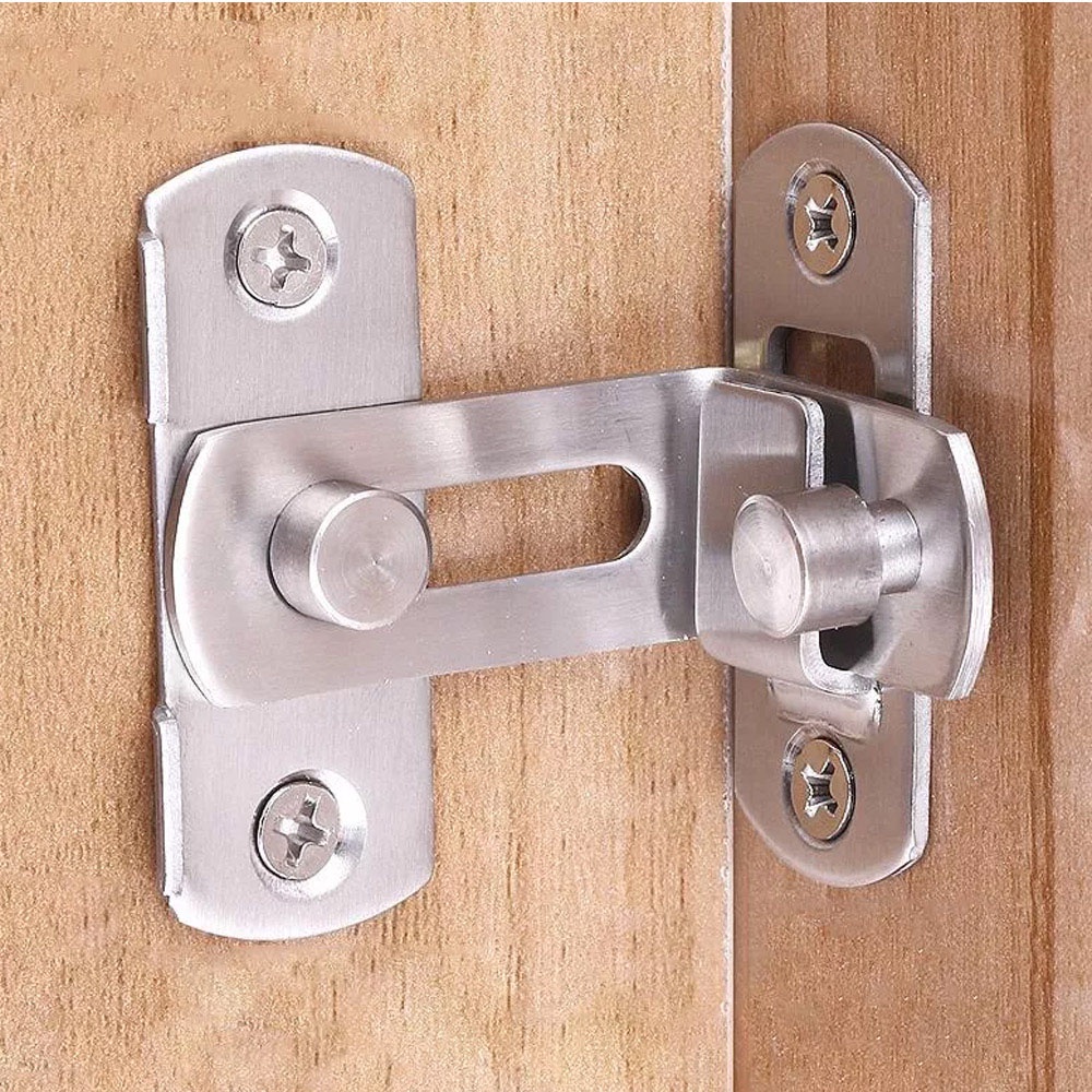 Stainless Steel 90 Degree Buckle Flap Lock Right Angle Latch Lever Lock ...