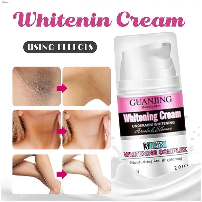 Fast delivery Guanjing Armpit Whitening Cream Body Dark Skin Knee Lightening Bikini Underarm ...