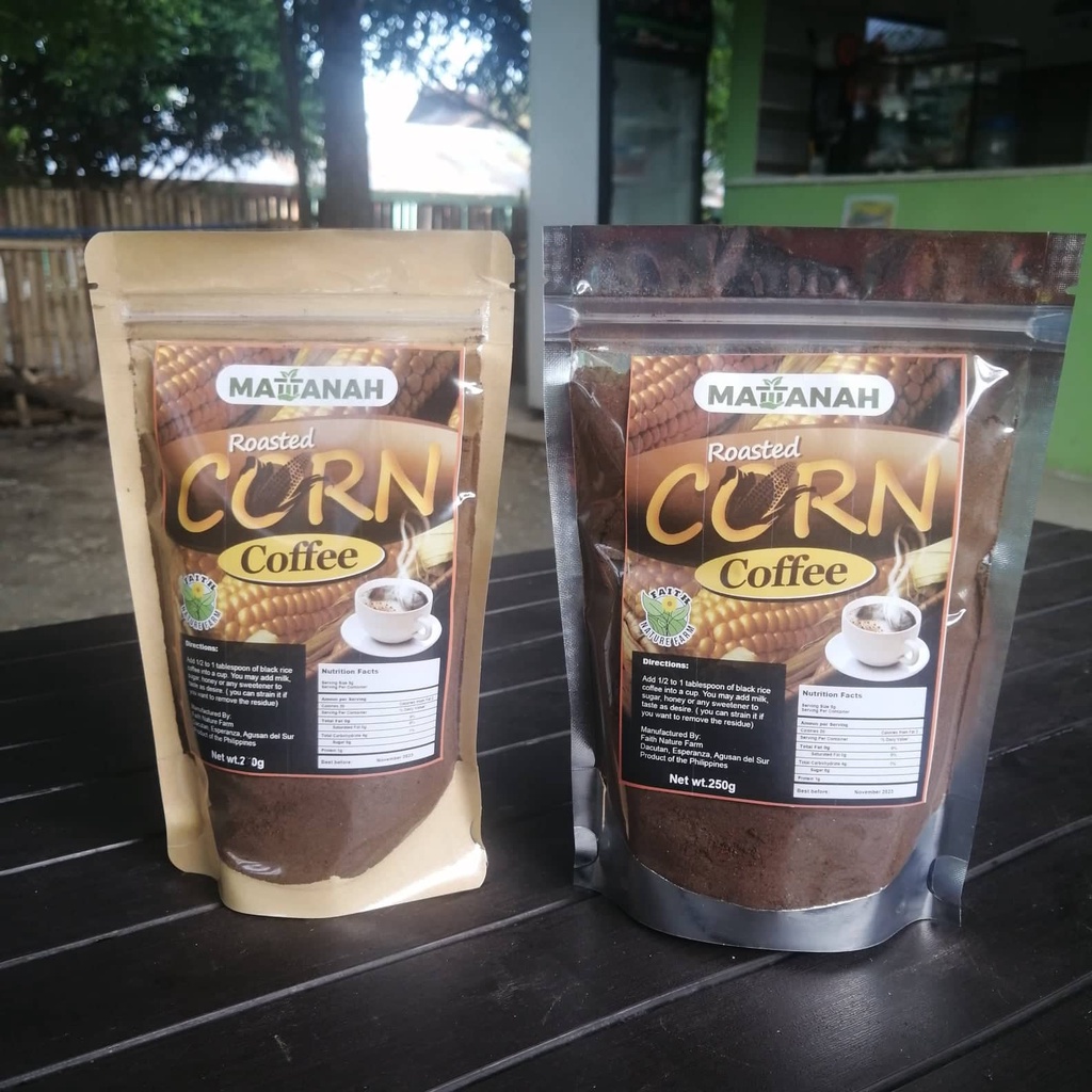 Mattanah Roasted Corn Coffee (500 grams) | Shopee Philippines