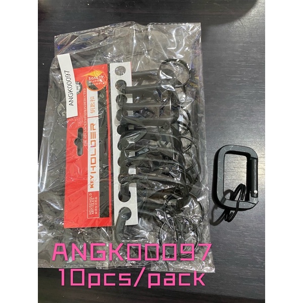 10pcs/pack black color key chain | Shopee Philippines