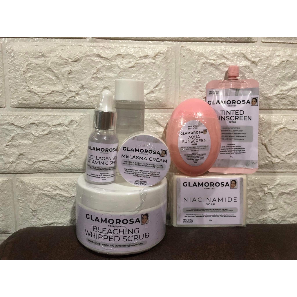 Glamorosa Melasma Package 7 items | Shopee Philippines