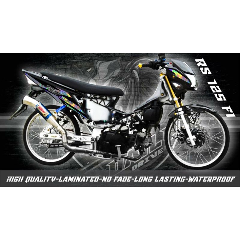Honda RS125 Fi Stocks Decals | Shopee Philippines