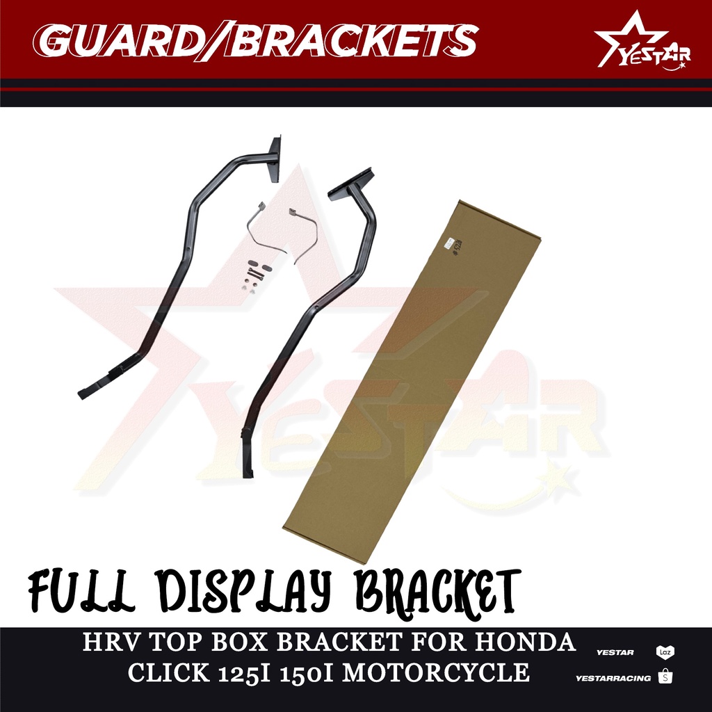 YeStar HRV Top Box Bracket For Honda Click 125i 150i Motorcycle ...