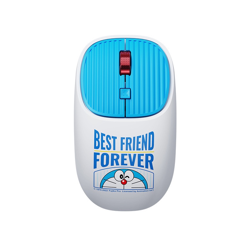 New Doraemon Wireless Keyboard Mouse Set Cartoon Notebook Desktop Computer Bluetooth Shopee