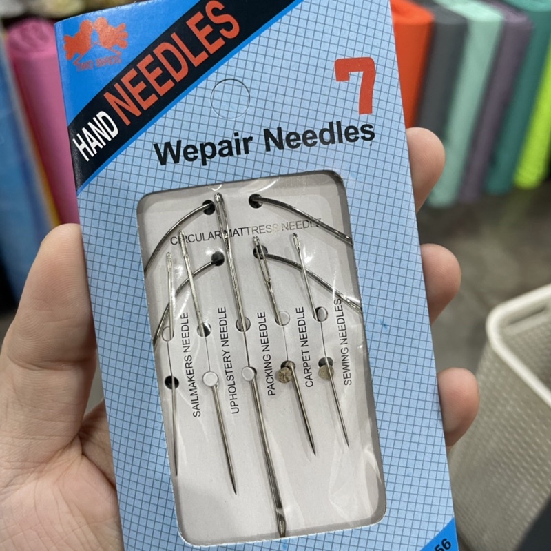 Assorted Needles Set (Per Pad) BLUE | Shopee Philippines