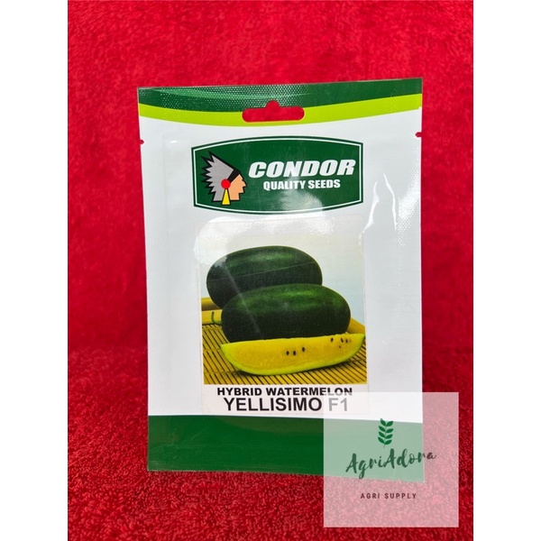 YELLISIMO F1 Hybrid Watermelon Seeds Pack (CONDOR) | Shopee Philippines
