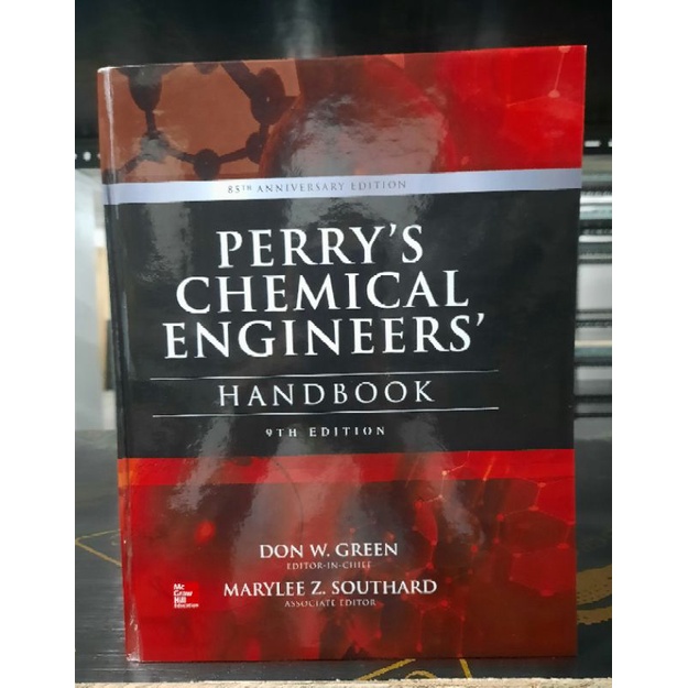 Perrys Chemical Engineers Handbook 9th ed New | Shopee Philippines
