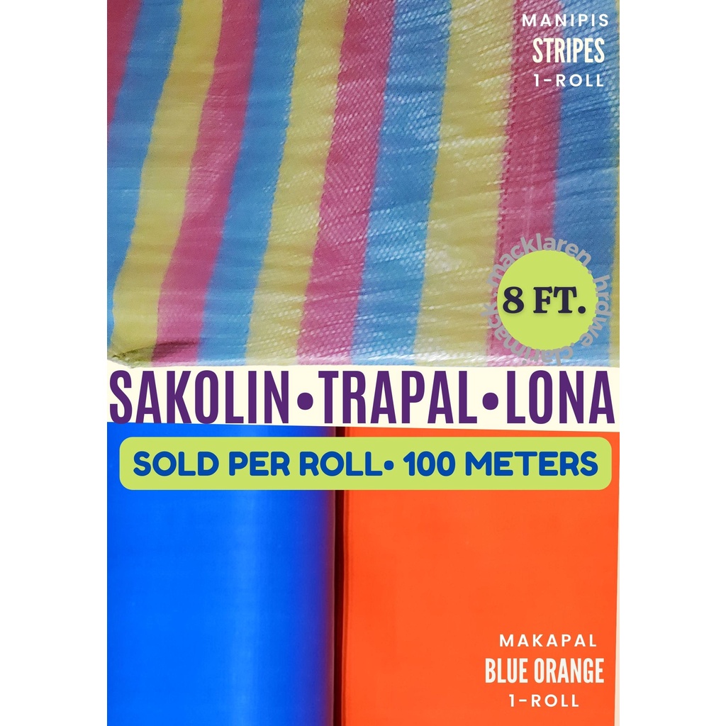Sackolin ️ Trapal ️ Lona ️ Toldang Sako ️ Sold per ROLL ️ Color Blue ...