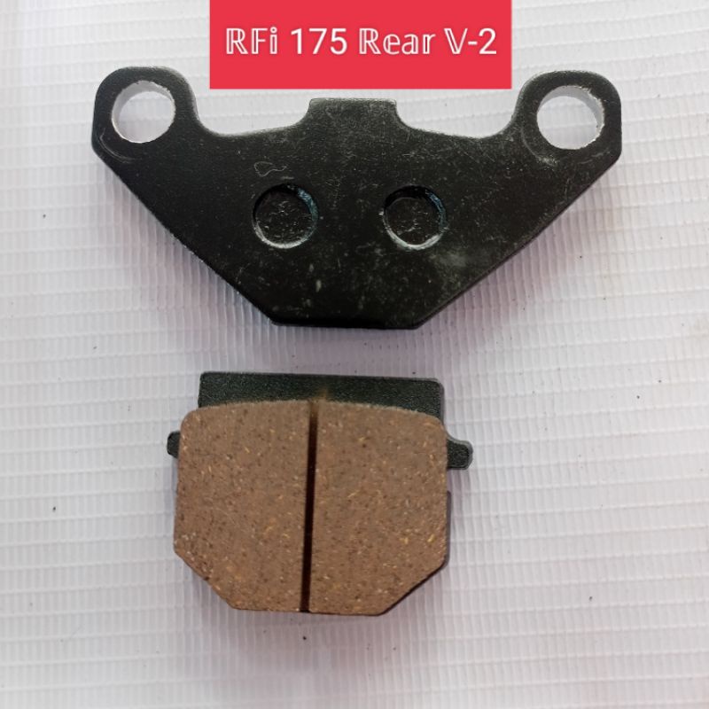 Brake pad for RFI 175 V-1 V-2 (Rusi) Rear-front | Shopee Philippines