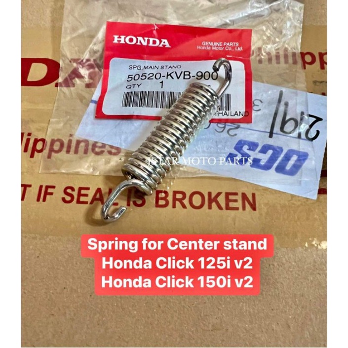 SPRING FOR CENTER STAND HONDA CLICK 125i v2 / 150i Honda genuine ...