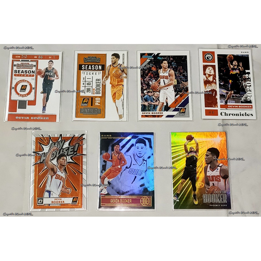 NBA Basketball Cards - Devin Booker (7 Pcs) Set | Shopee Philippines