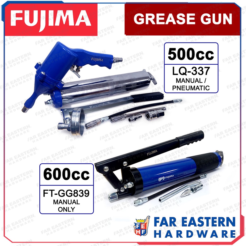 FUJIMA Grease Gun Pneumatic Air | Manual | Shopee Philippines