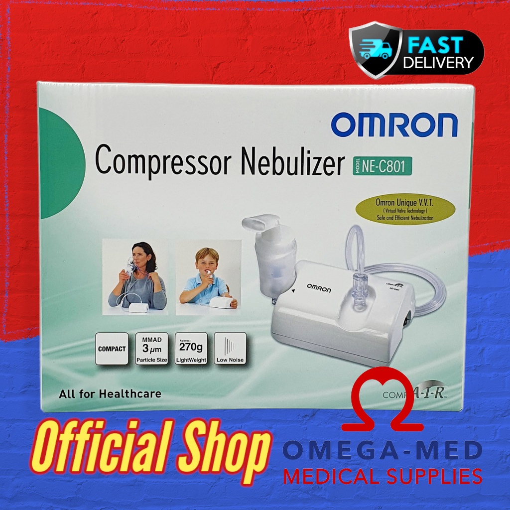 OMRON COMPRESSOR NEBULIZER | Shopee Philippines