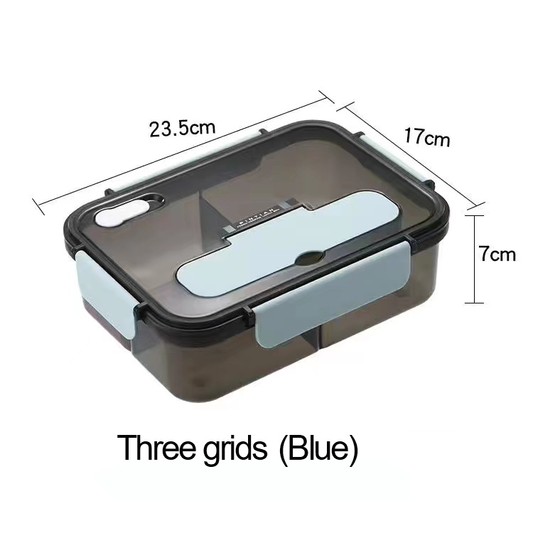 Lunch Box with Fork Spoon Portable Lunch Box Sealed Insulation ...