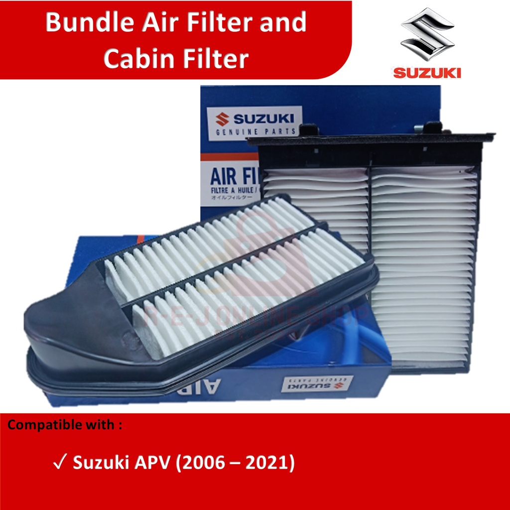 Bundle Air Filter and Cabin Filter for Suzuki APV (2006 - 2021 ...
