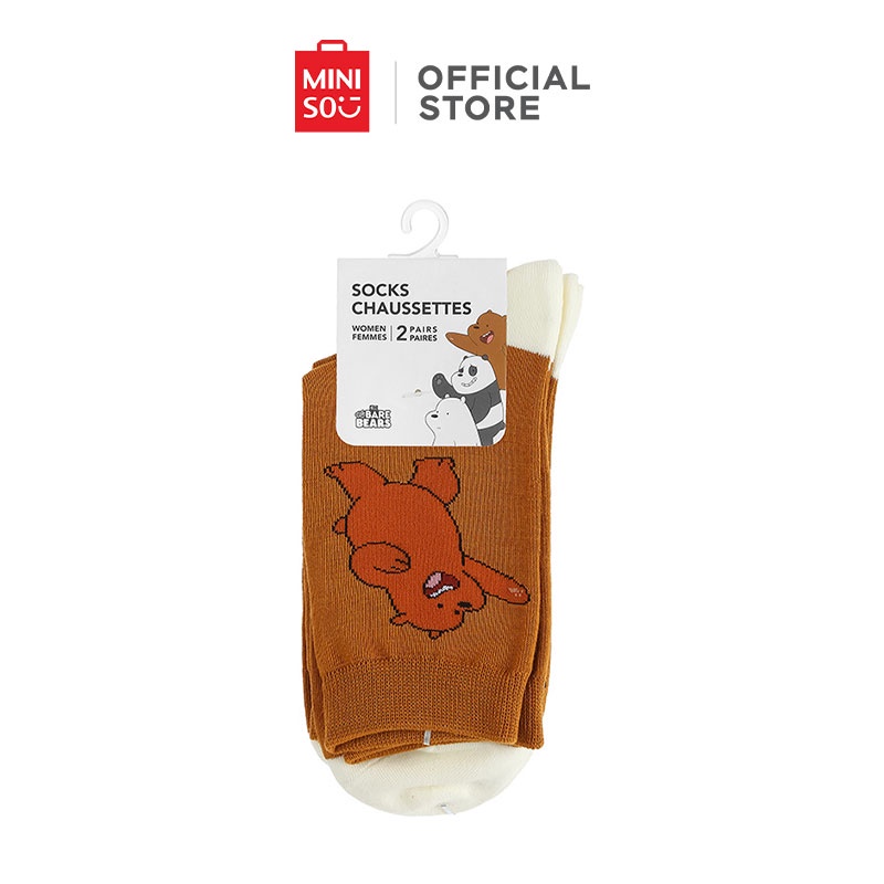 MINISO WBB - Women's Long Socks (2 Pairs) | Shopee Philippines