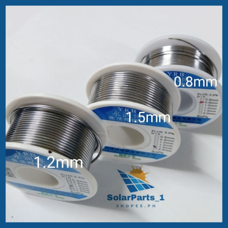 SOLDERING LEAD WIRE 1.5MM 2.0MM PER 1 ROLL | Shopee Philippines