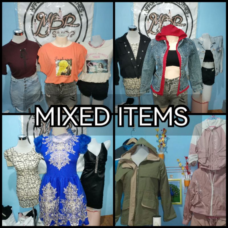 BUNDLE MIXED CLOTHES (ENNAMAJNU) | Shopee Philippines