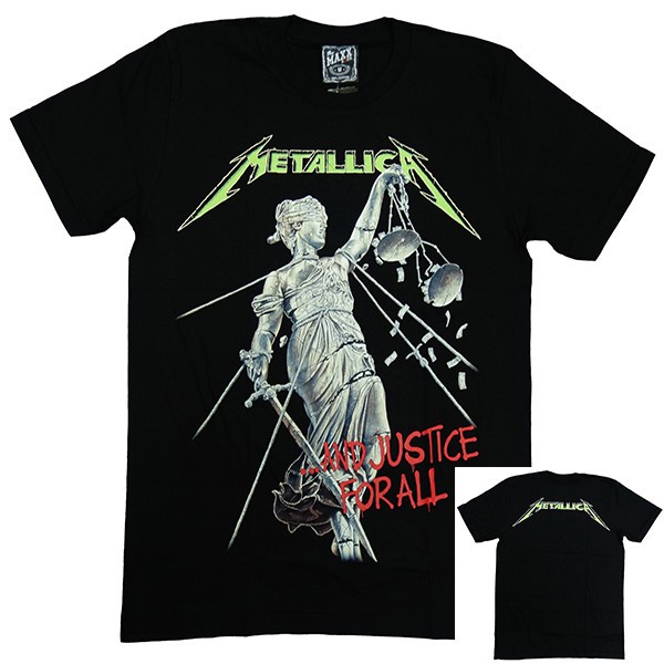 METALLICA - AND JUSTICE FOR ALL SHIRT | Shopee Philippines