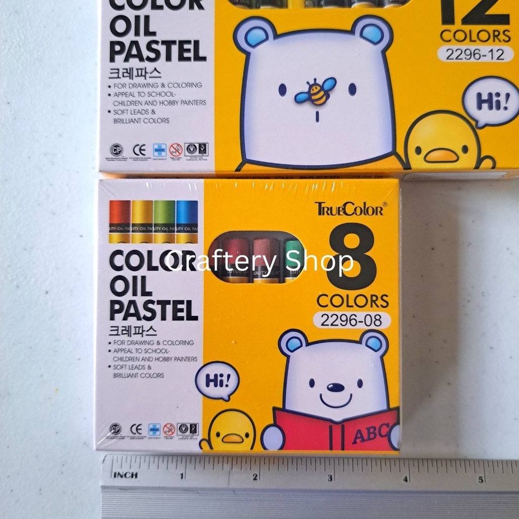 True Color Oil Pastels 8/12/24 pieces | Shopee Philippines