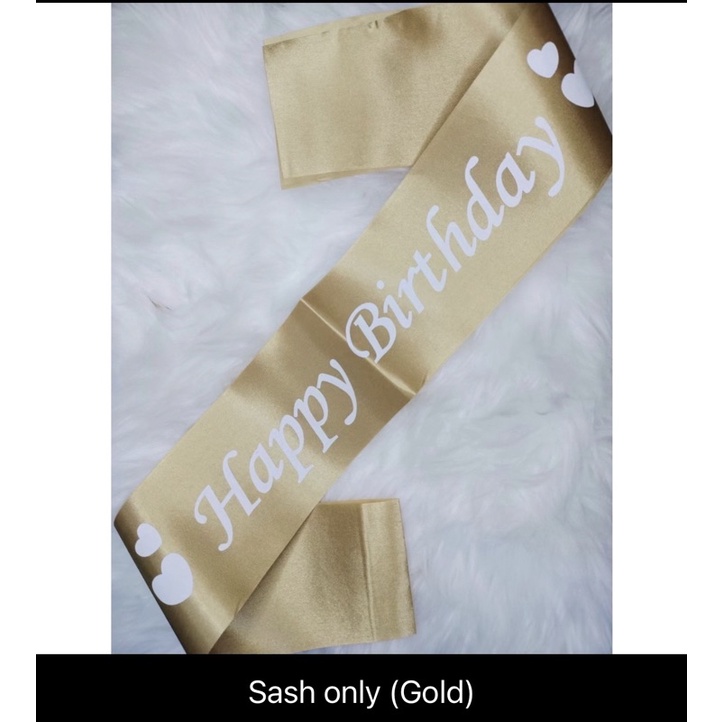 Sash and Crown headband Birthday Girl queen Set Birthday Party Supply ...